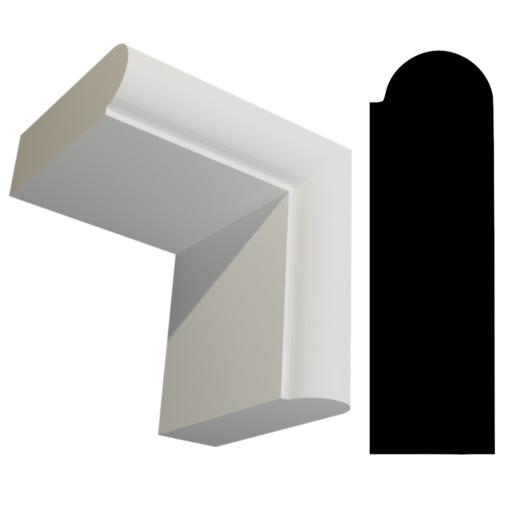 Moulding: Stool - FJ Primed - 3-1/2": Home Surplus