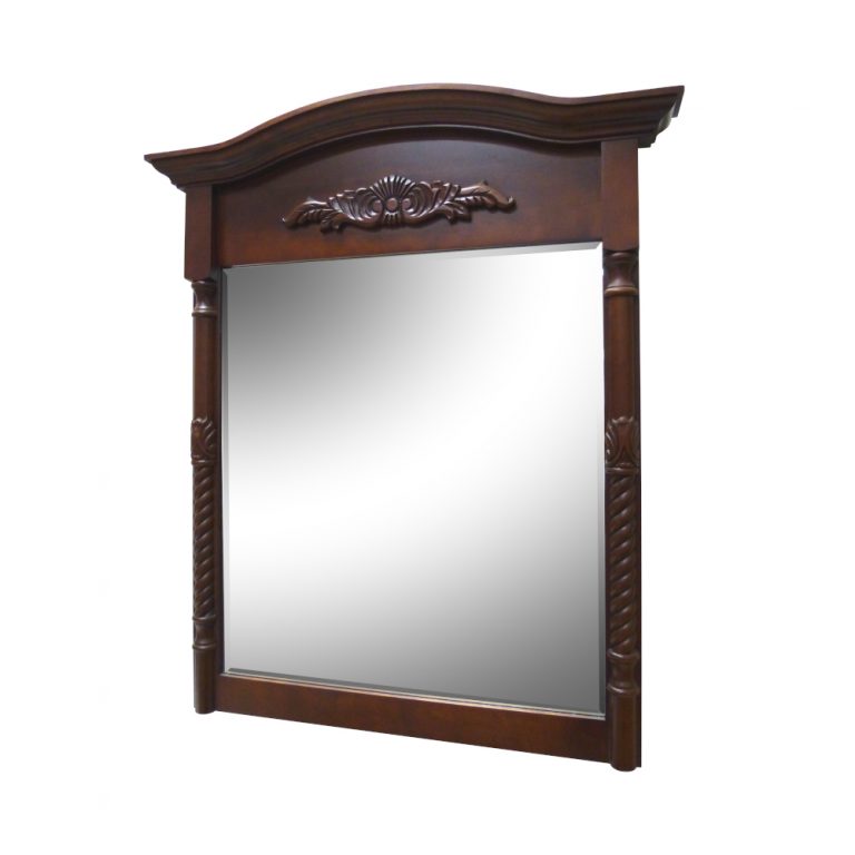 Venice Burgundy Vanity Base 30w-21d 1-Door 2-Drawer: Home Surplus