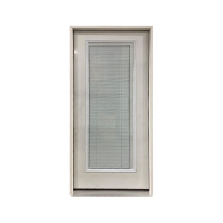 Westrock Espresso - Fiberglass Exterior Door - Full Glass - Left Hand ...