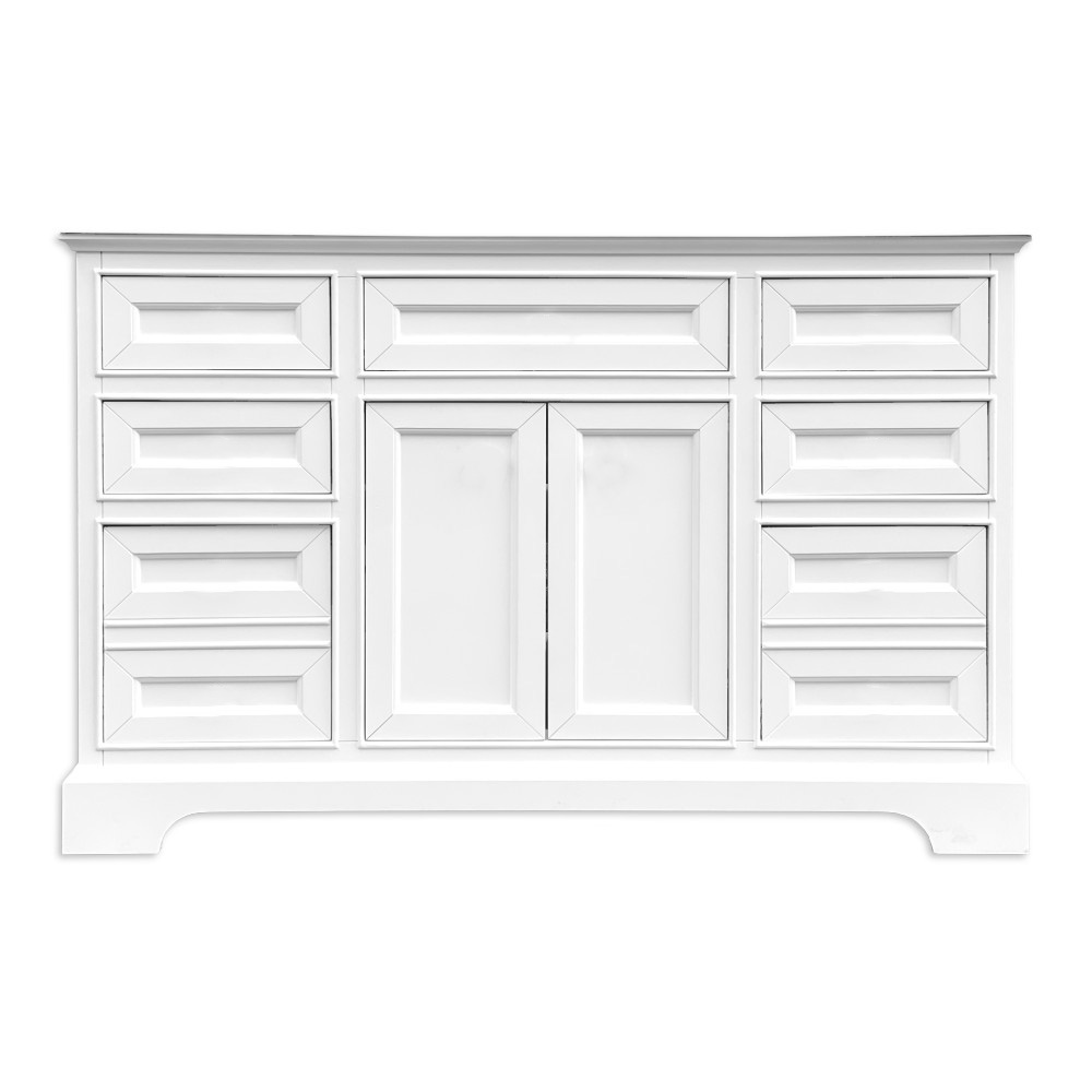 SHELBY Vanity Base 48 inch White: Home Surplus