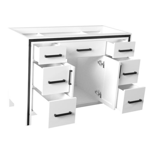 Morton Vanity Base - White - 48 inch: Home Surplus