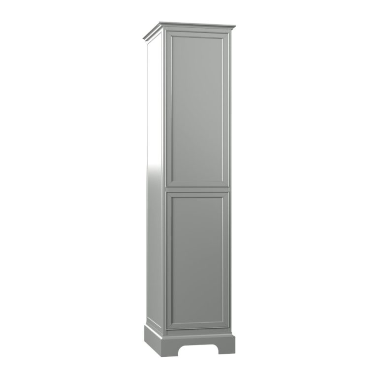 SHELBY Linen Cabinet 18 inch Gray: Home Surplus